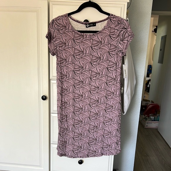 Fighting Eel | Dresses | Nwt Always Aline Purple Patterned Womens Dress ...